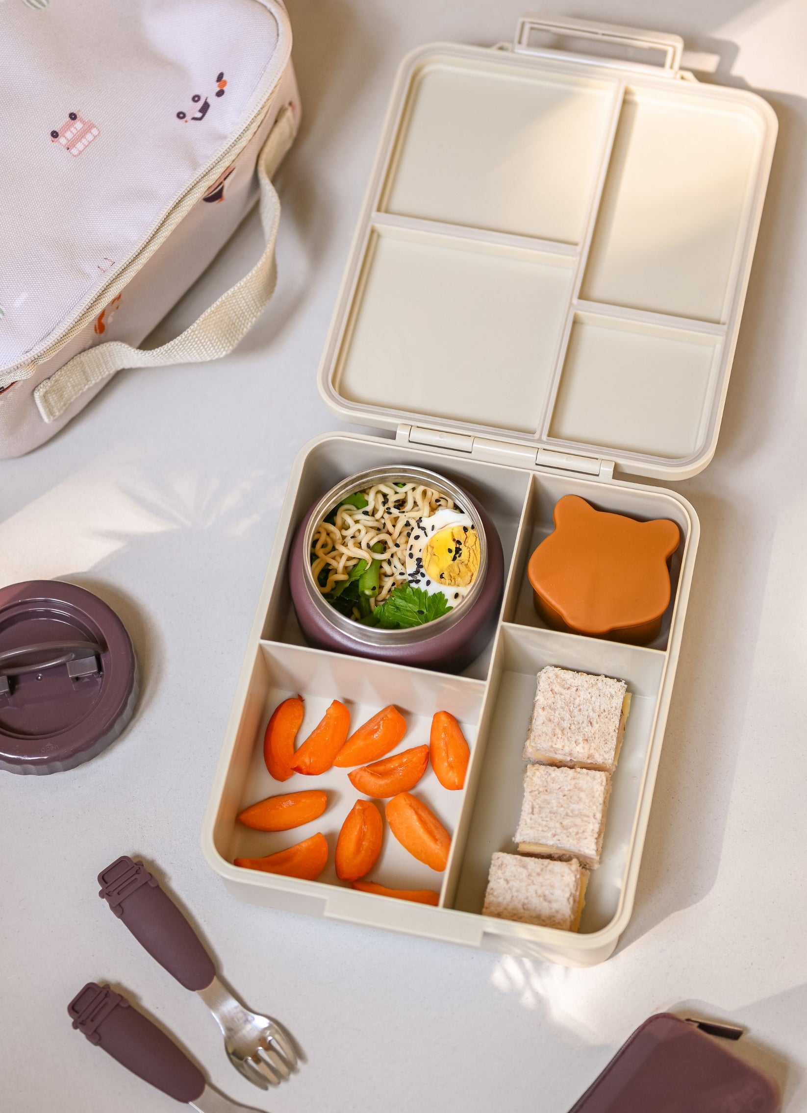 Spill-Free Lunch Box – Vehicles | Includes Thermal Food Jar – My Citron UK